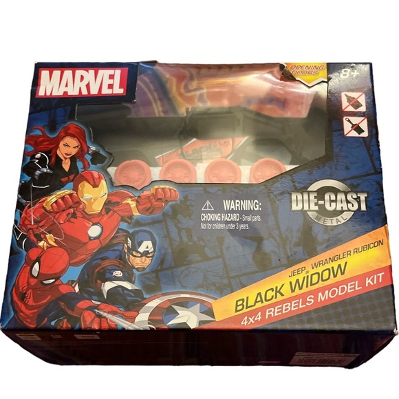 Marvel | Toys | Marvel Black Widow 4x4 Rebel Model Kit | Poshmark